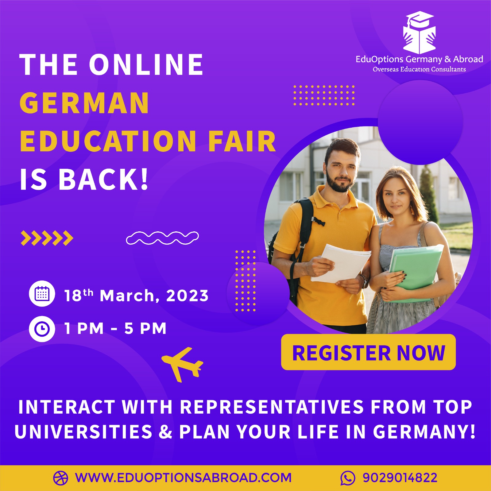 Pune World Education Fair!!! - Edu Options Germany